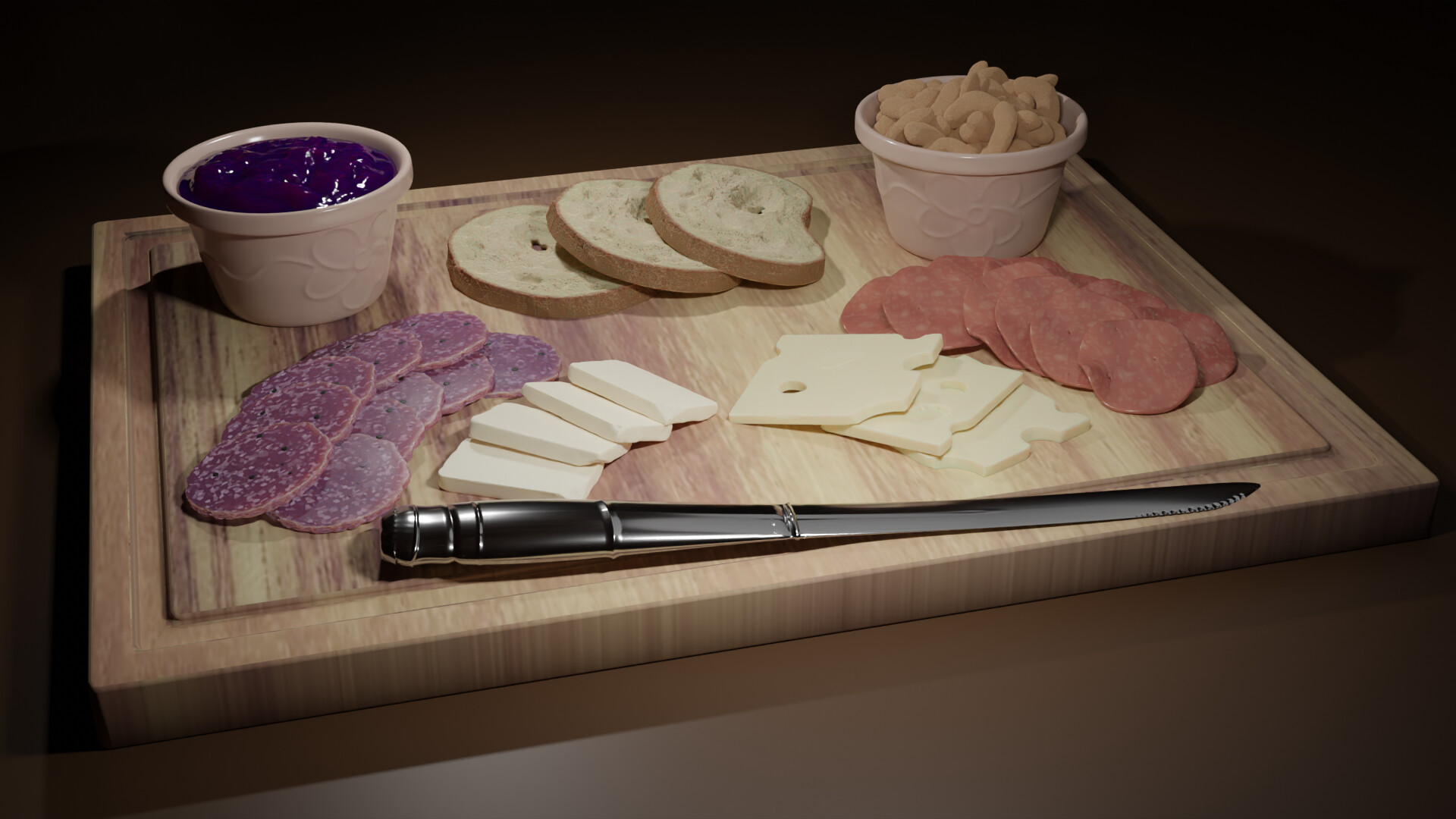 ArtStation - Charcuterie Board