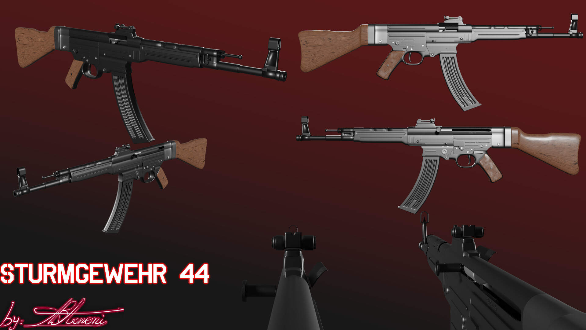 ArtStation - Sturmgewehr 44