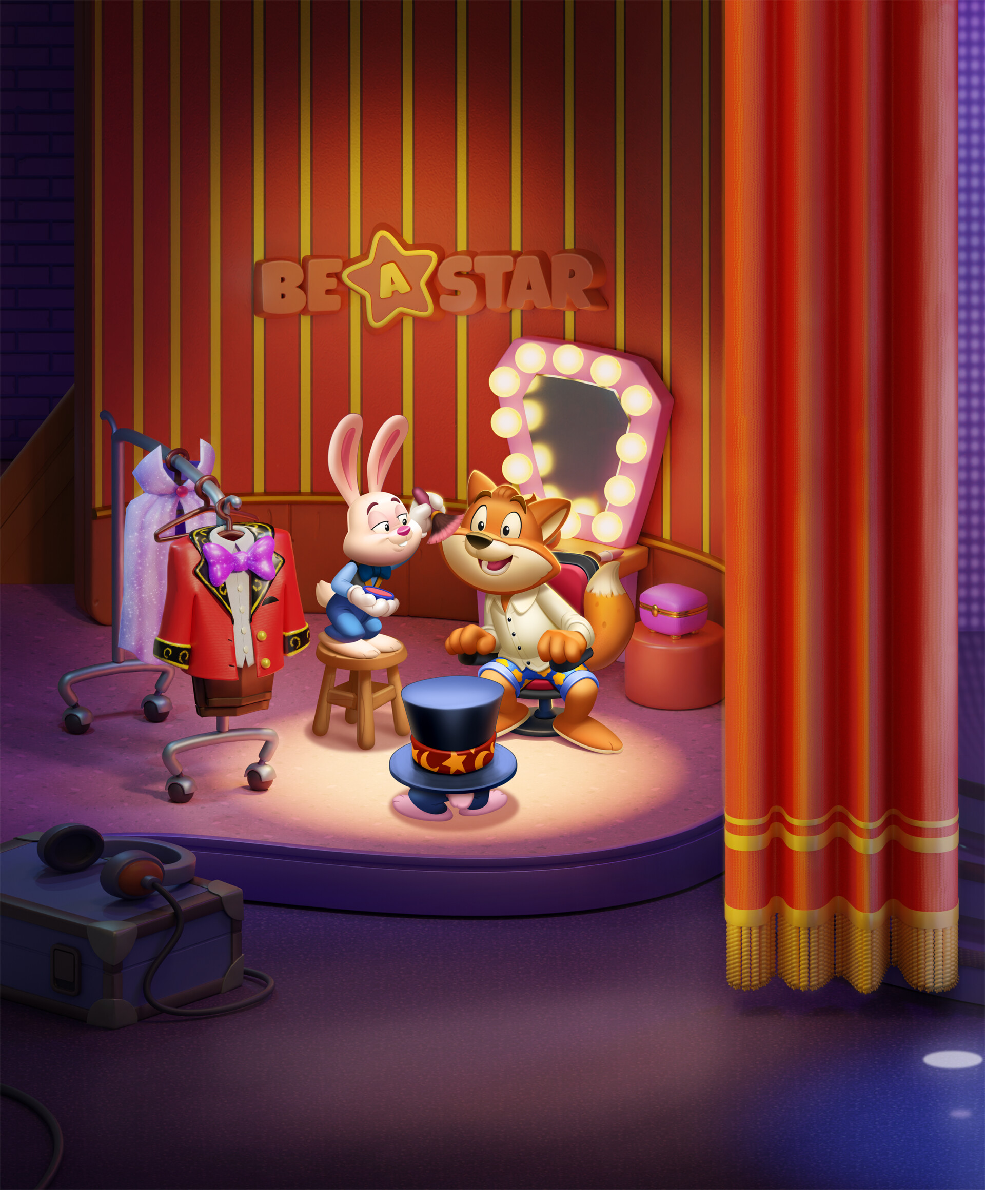 ArtStation - Case study for Peak