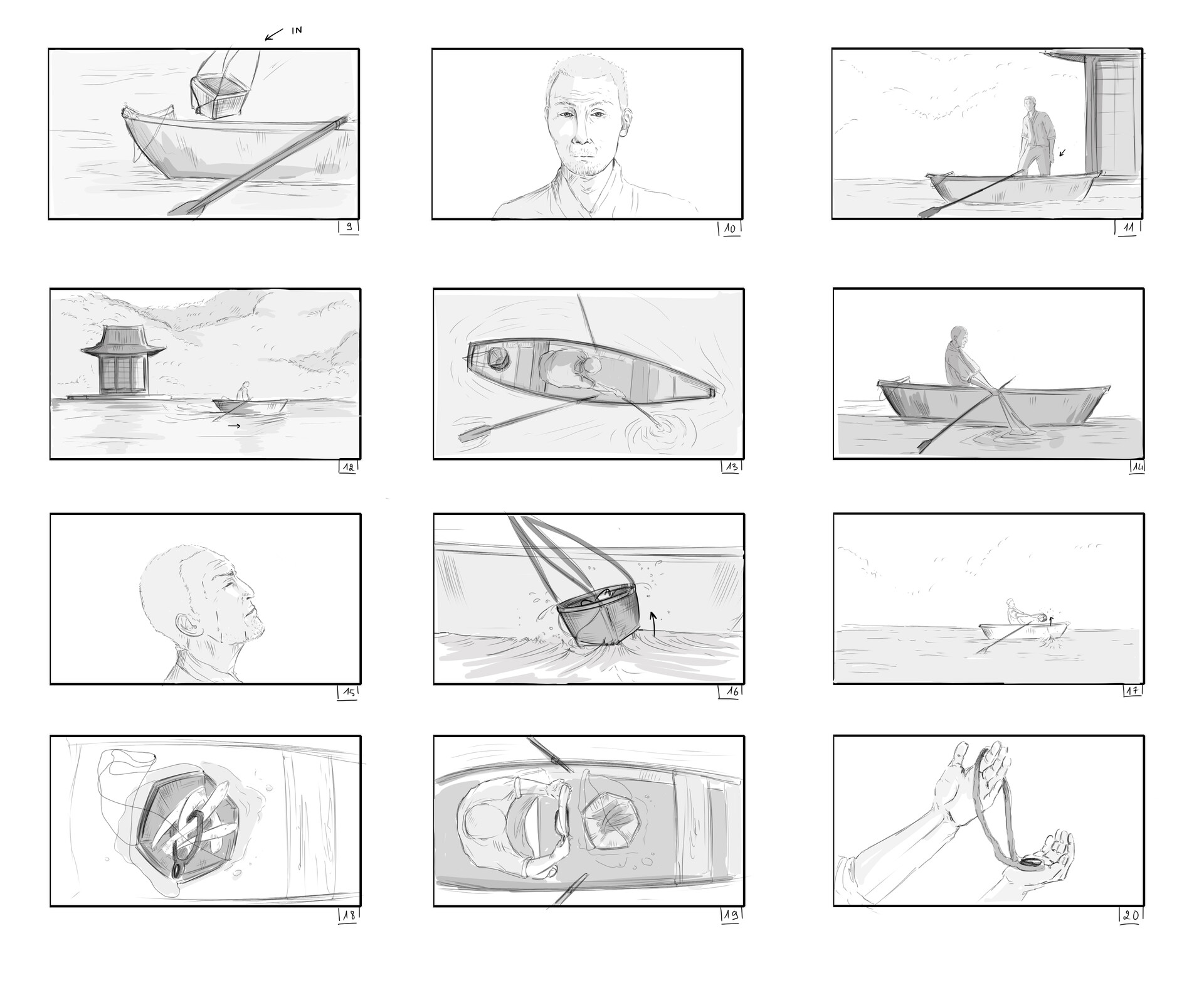 ArtStation - Storyboard exercise