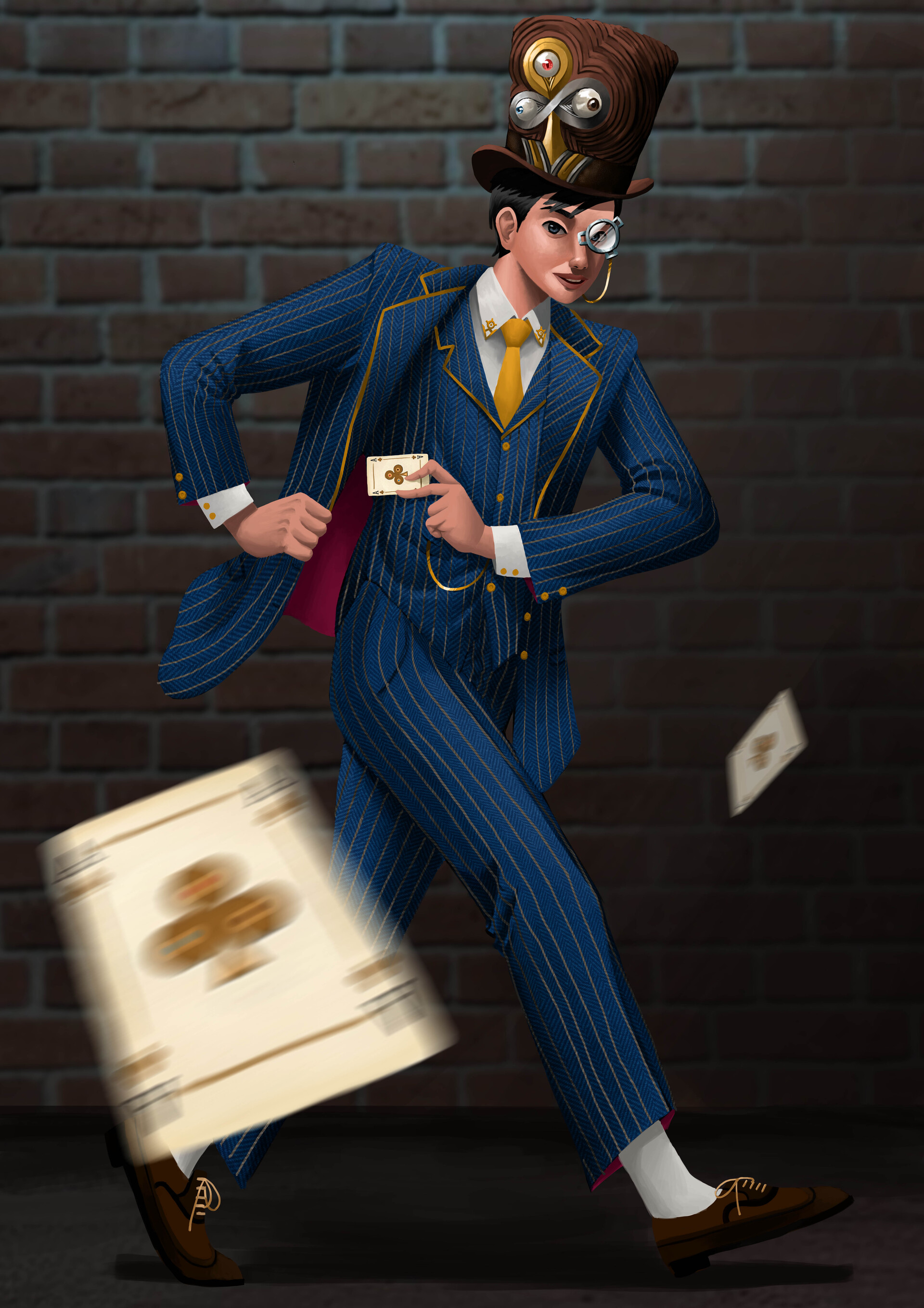 ArtStation - The Magician From 1920 - Character Concept