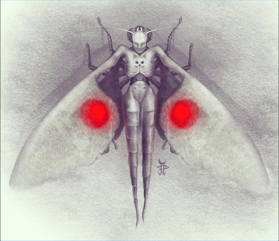 ArtStation - Moth Man