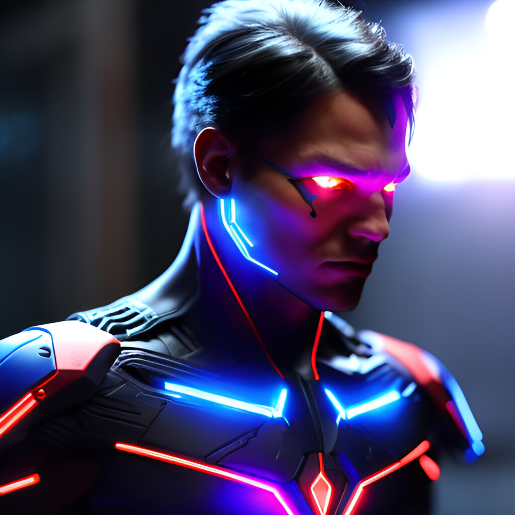 ArtStation - Futuristic Nightwing - DC (End of 21st century)