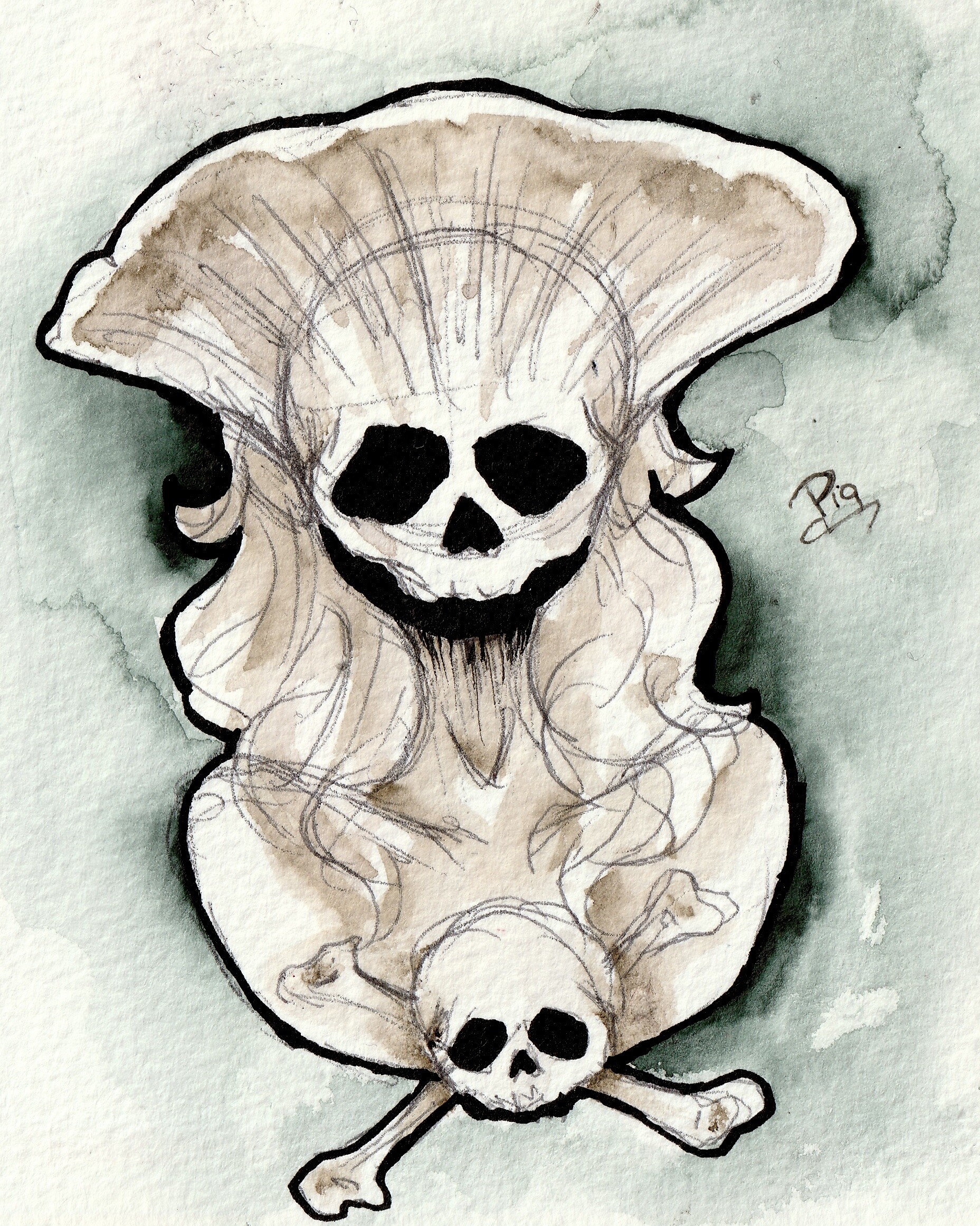 ArtStation - Funguary Day 16: Ivory funnel