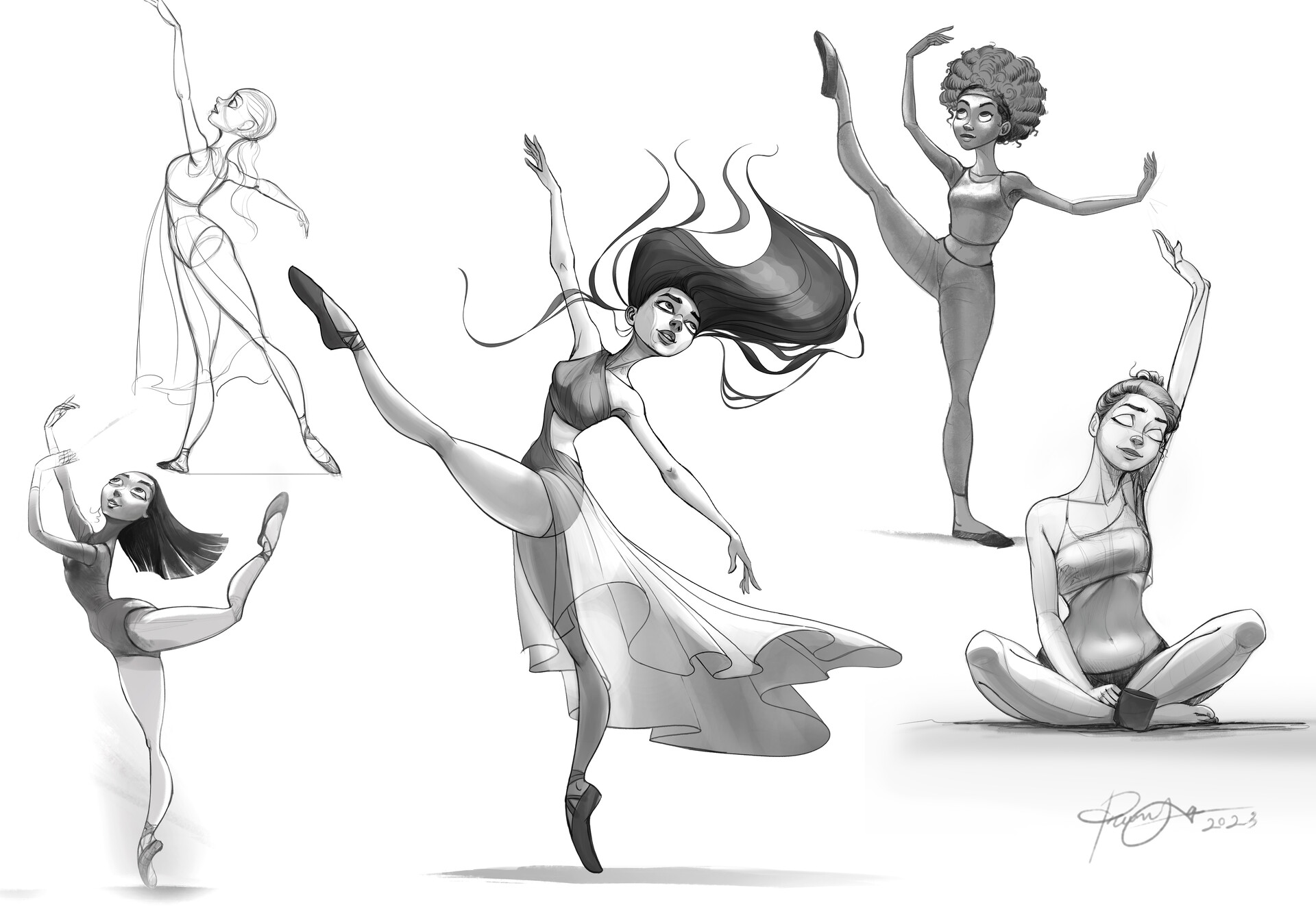 ArtStation - Character Sketches