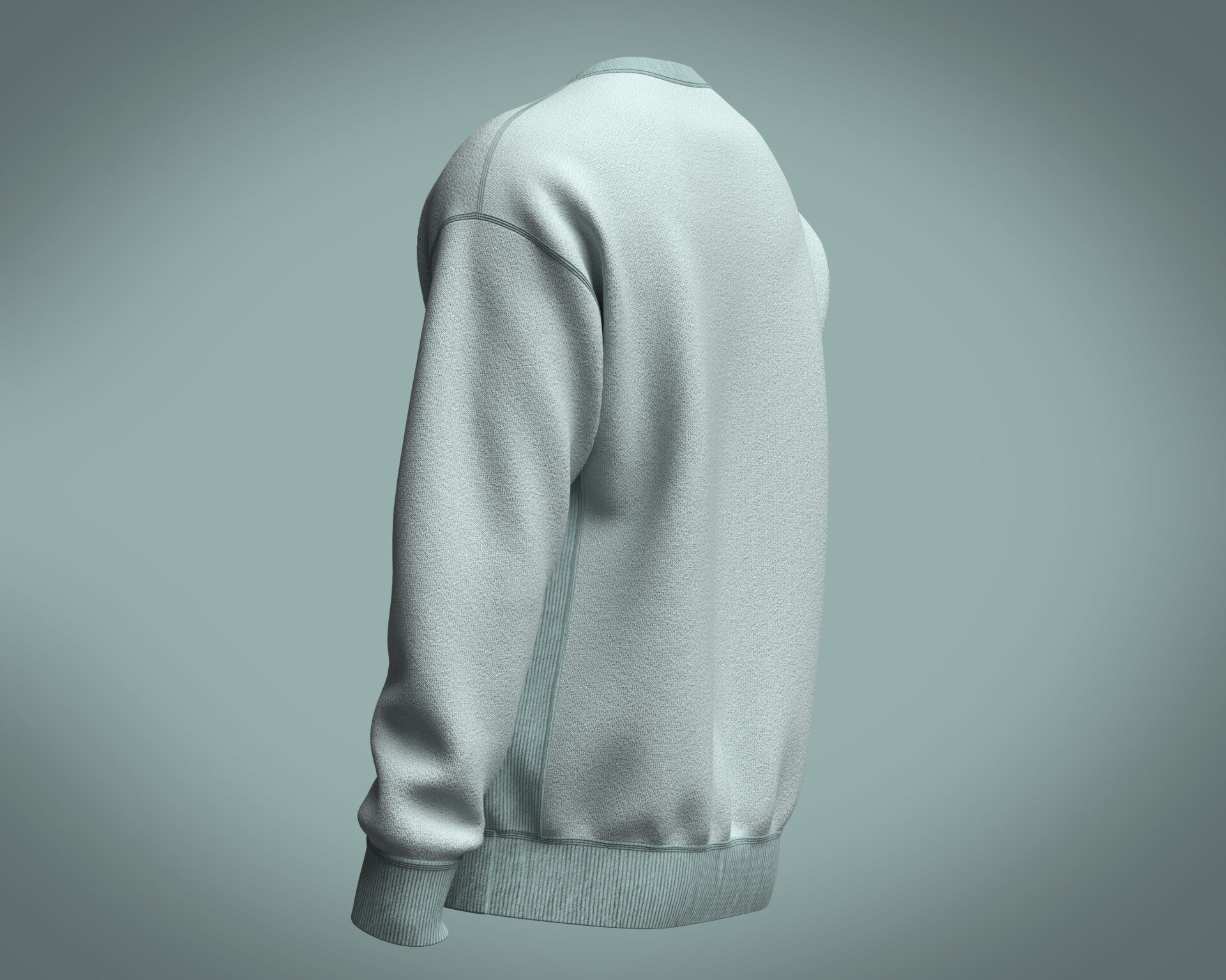 Kult - Contrast Ribbed Sweatshirt