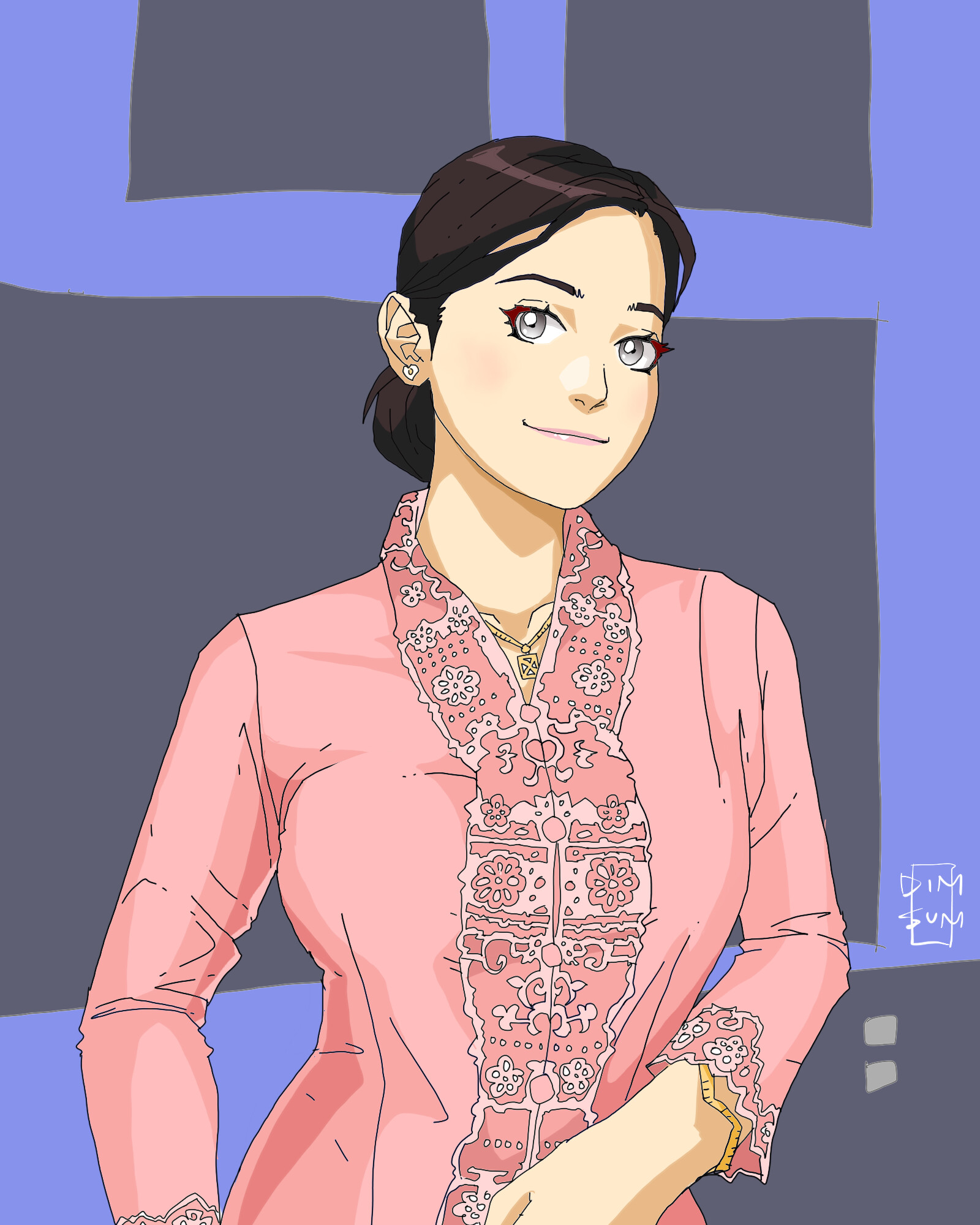 ArtStation - Kebaya Girl 2
