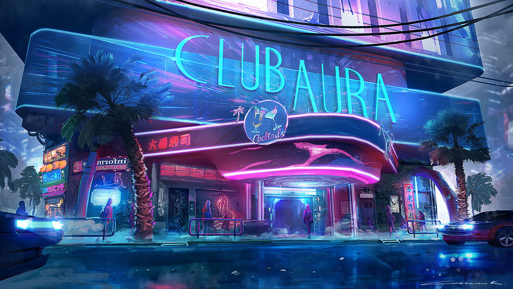 ArtStation - Club Aura