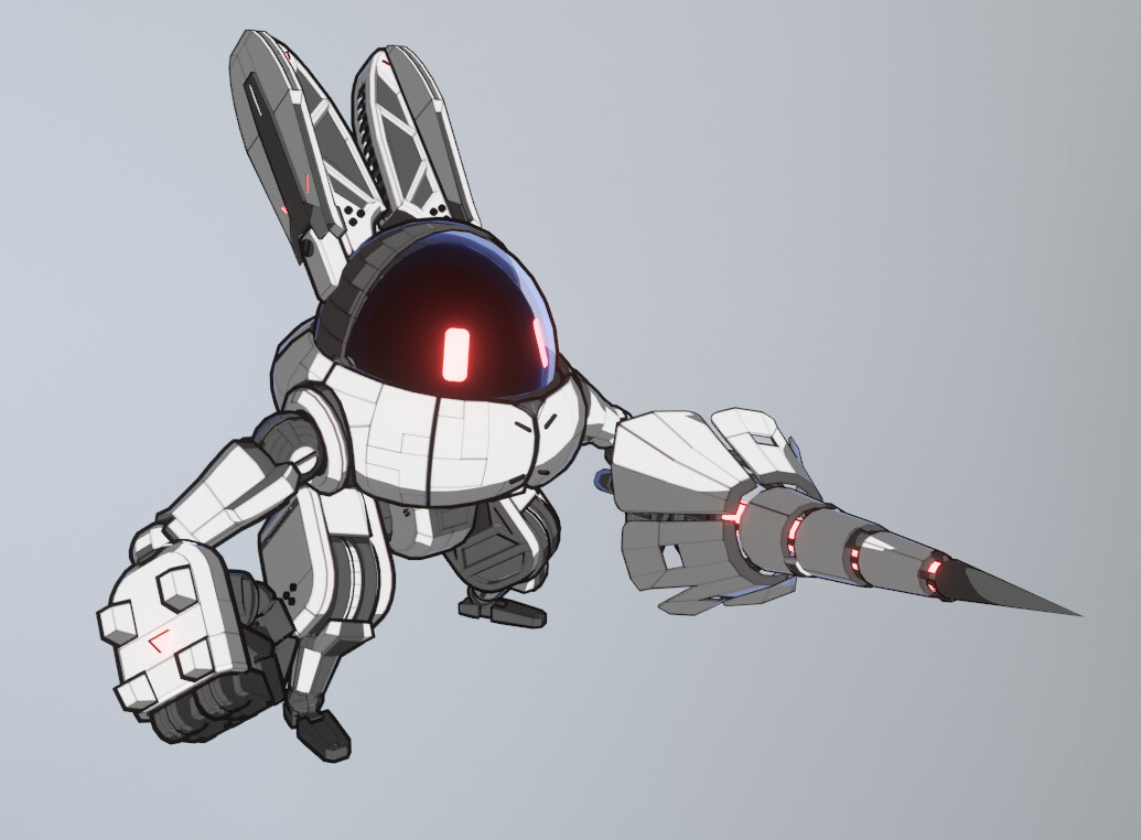ArtStation - Bunny Mech V1