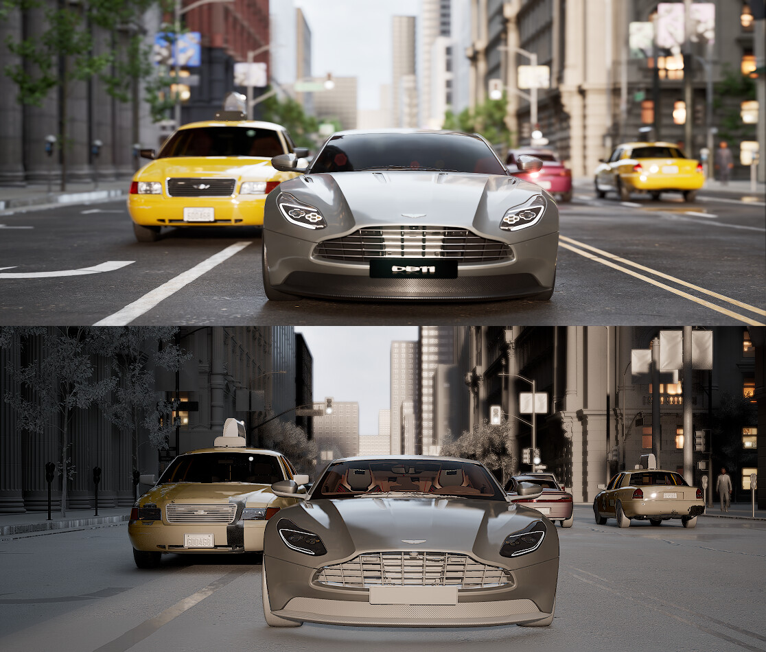 Aakash Banerjee - Unreal Engine 5.1 Automotive Cinematic - Aston Martin ...