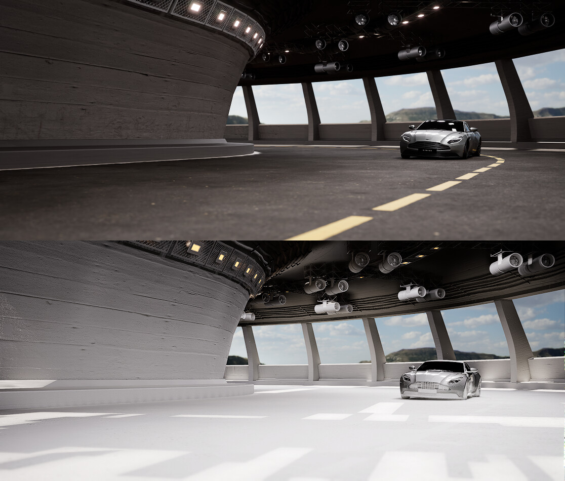 Aakash Banerjee - Unreal Engine 5.1 Automotive Cinematic - Aston Martin ...