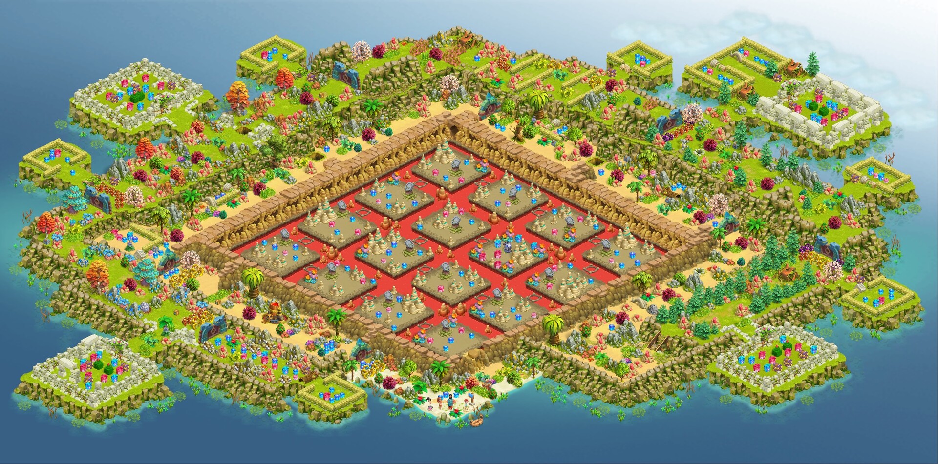 ArtStation - Family Island (event - Explorers Island)