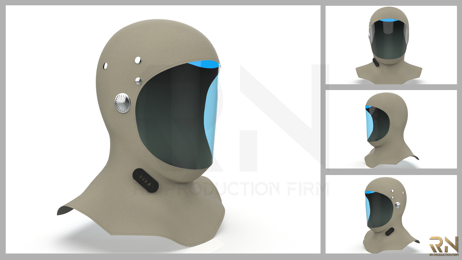 ArtStation - 3D "Mask Model" Project