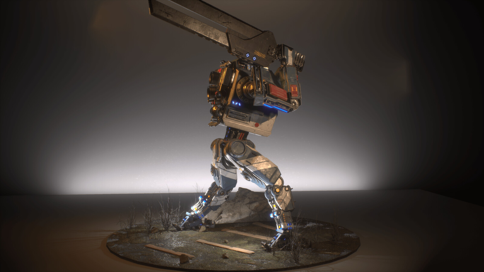 David Mihailescu - Titan inspired by Titanfall