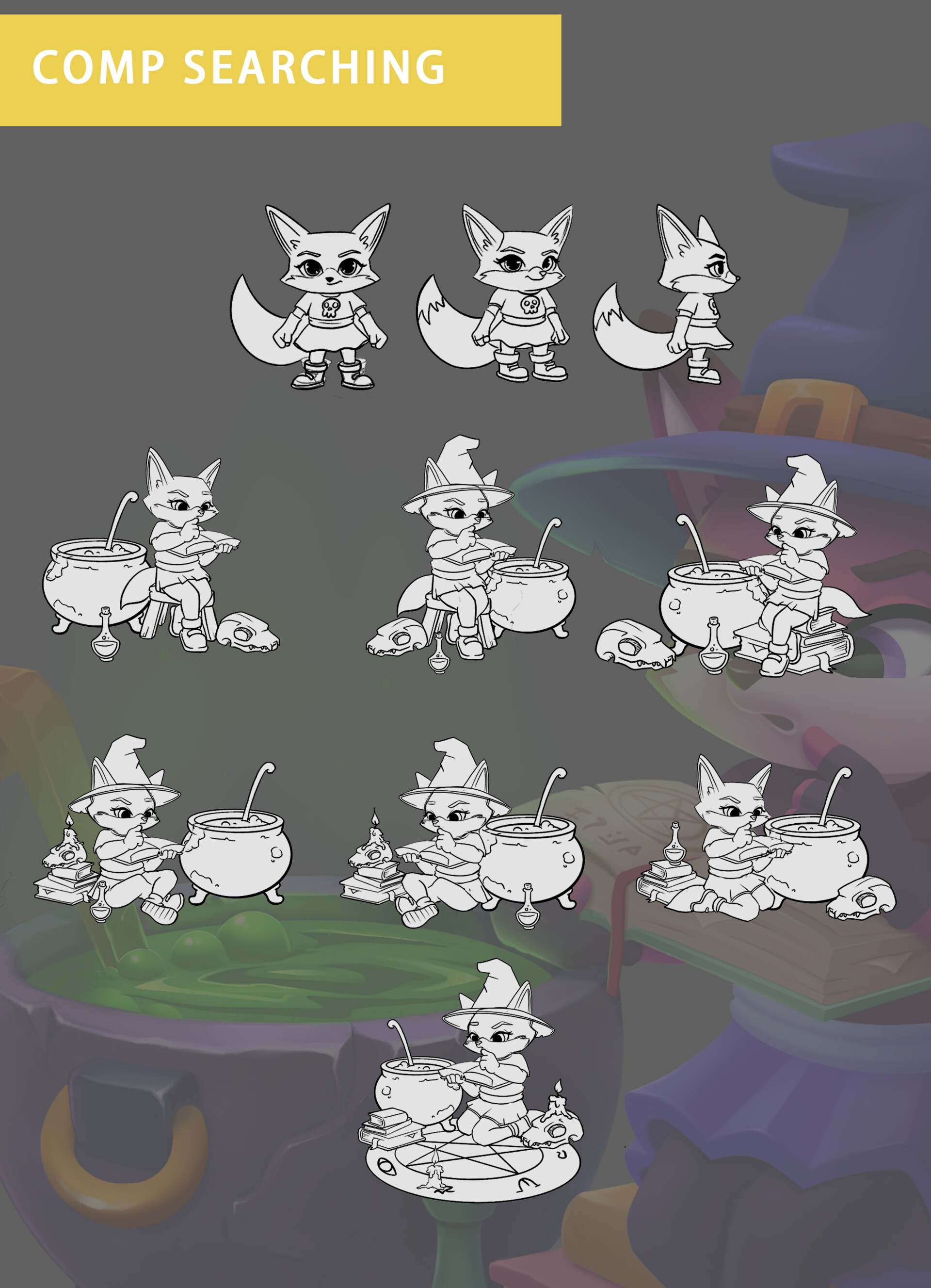 Mary Gertner - Halloween Foxie