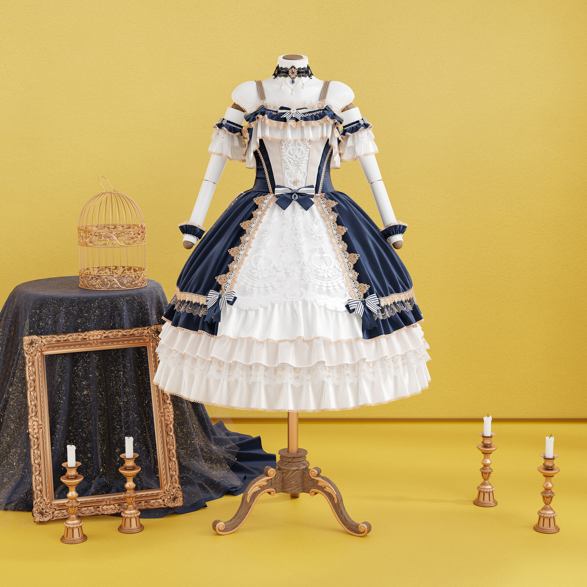 ArtStation - 洛丽塔服饰-Lolita Clothing