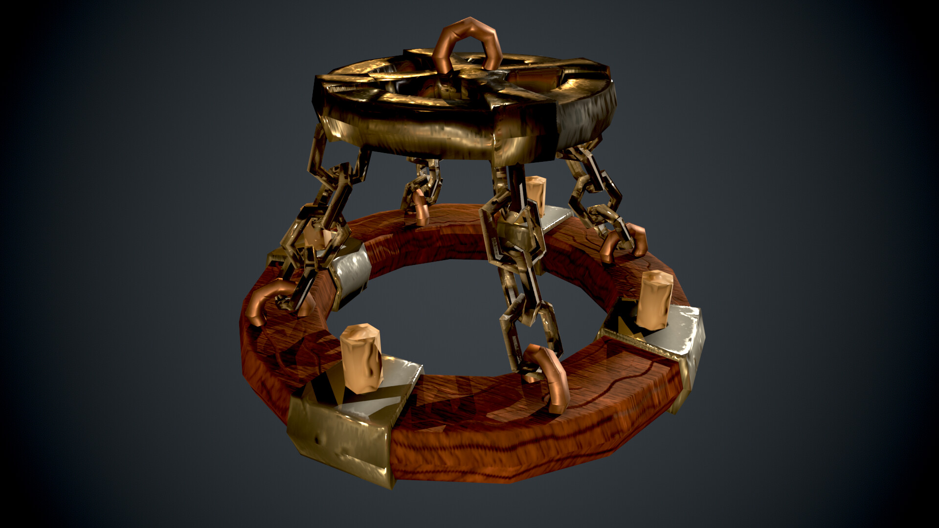 ArtStation - Stylized Chandelier in the style of Torchlight