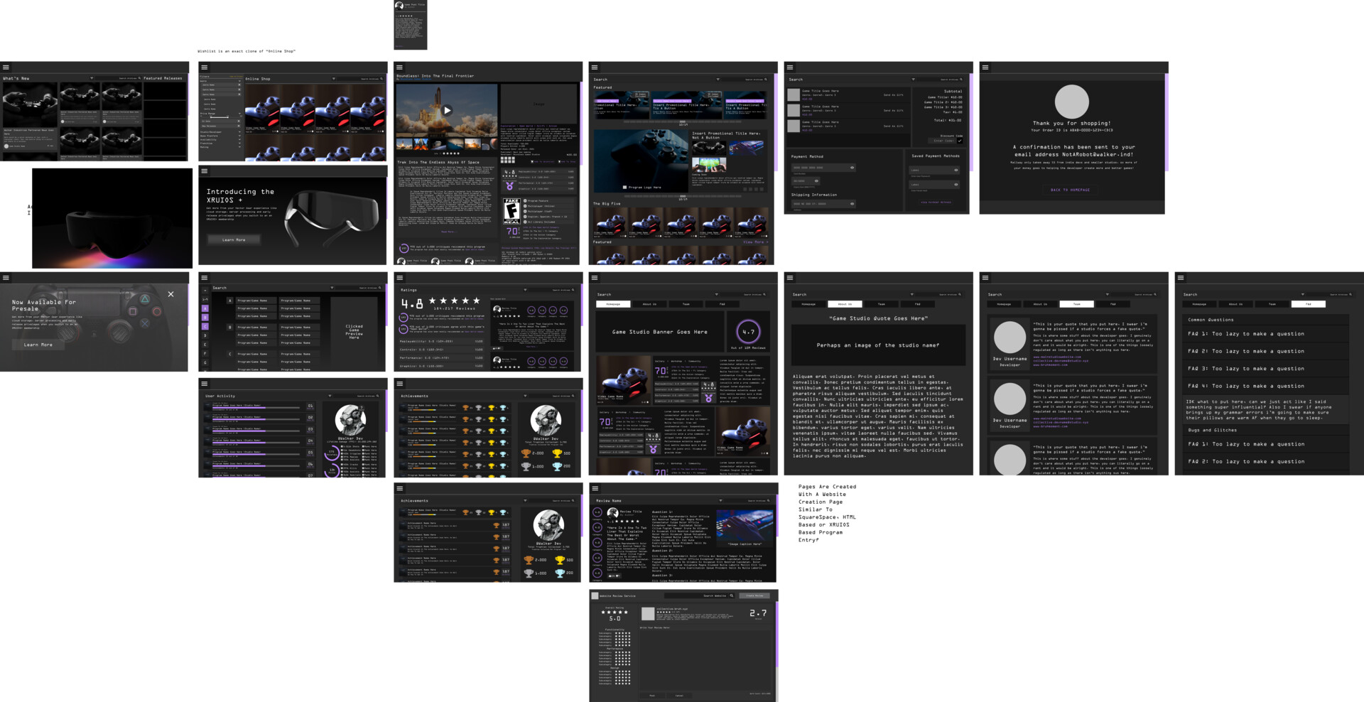 ArtStation - XRUIOS Development - UI/UX Design For An XR Shell OS ...