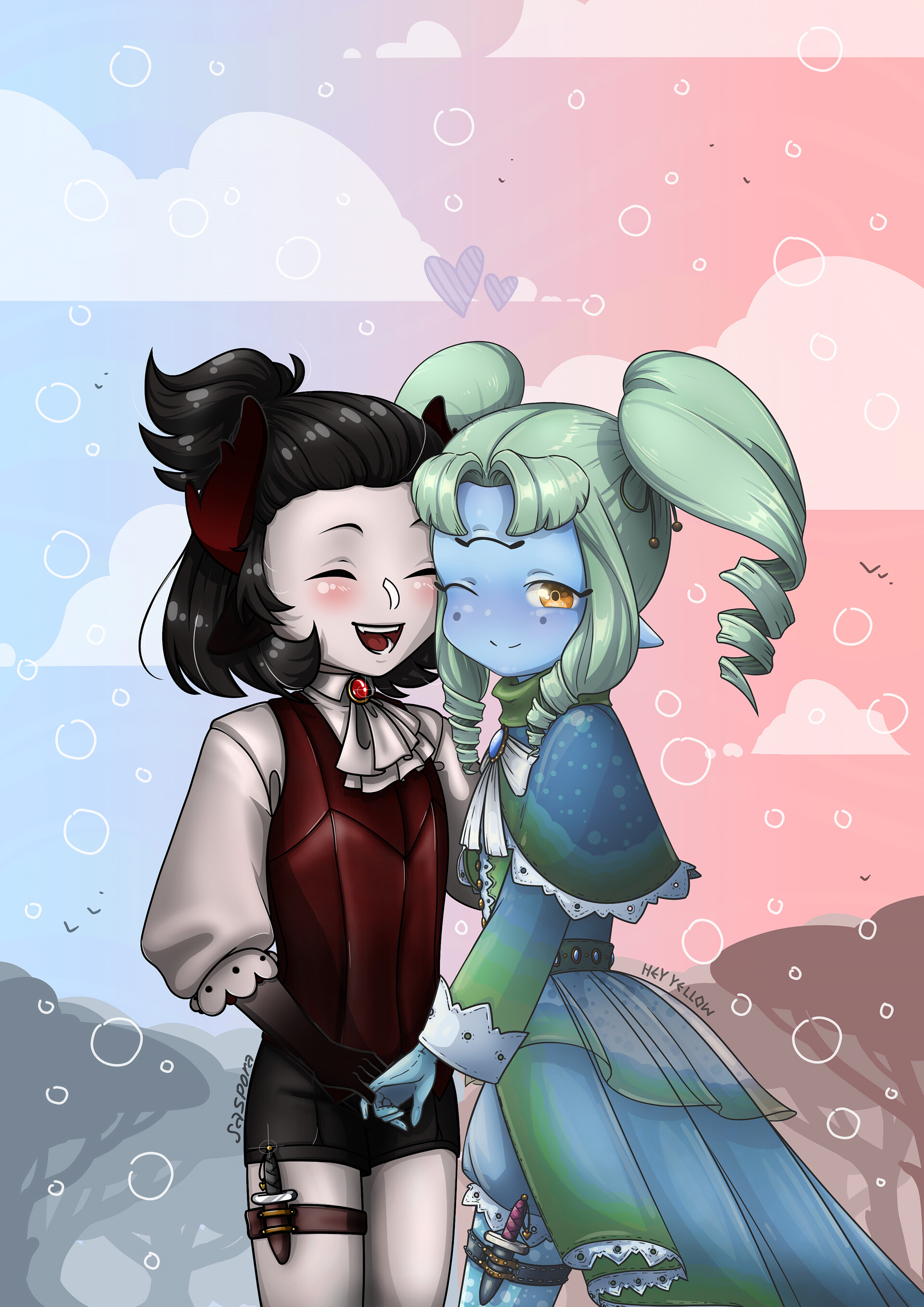 ArtStation - collab with my sister