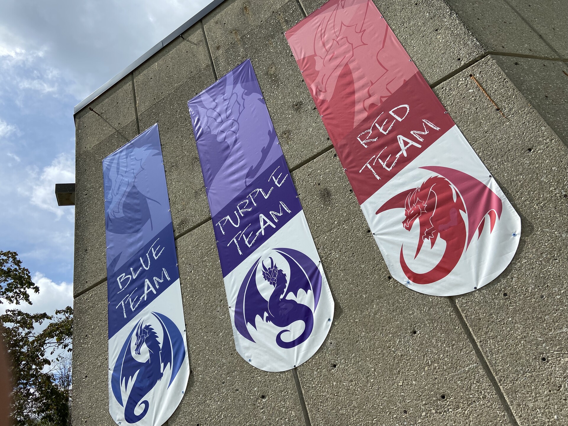 ArtStation - Finished school team logos in print