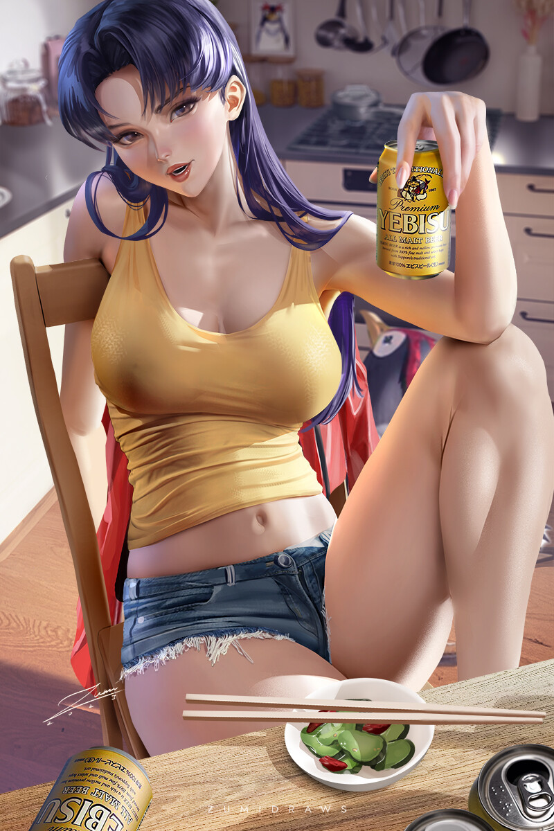 Zumi Draws - Casual Misato