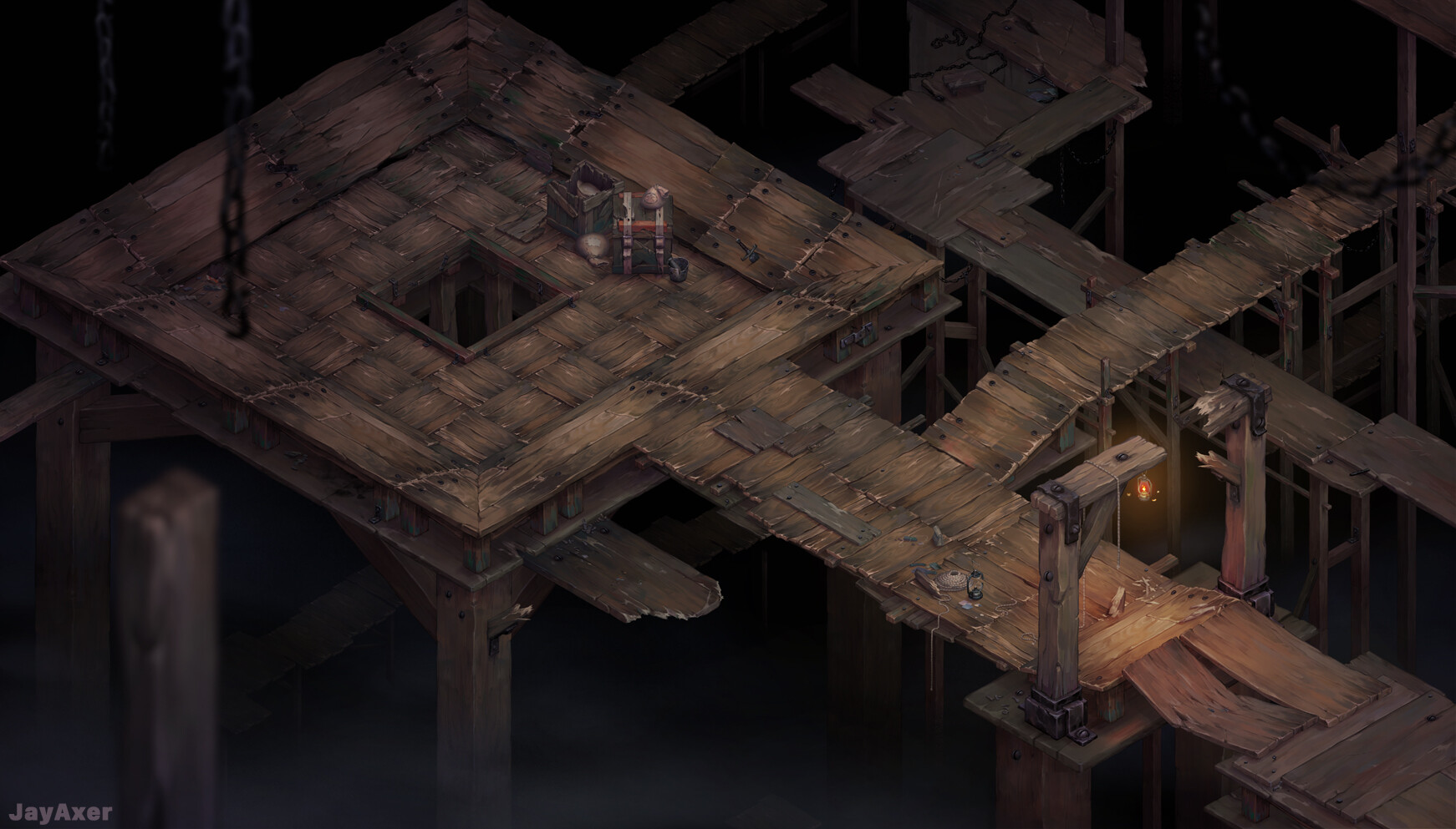 Jay Axer - Keepe - Modular Scene Examples