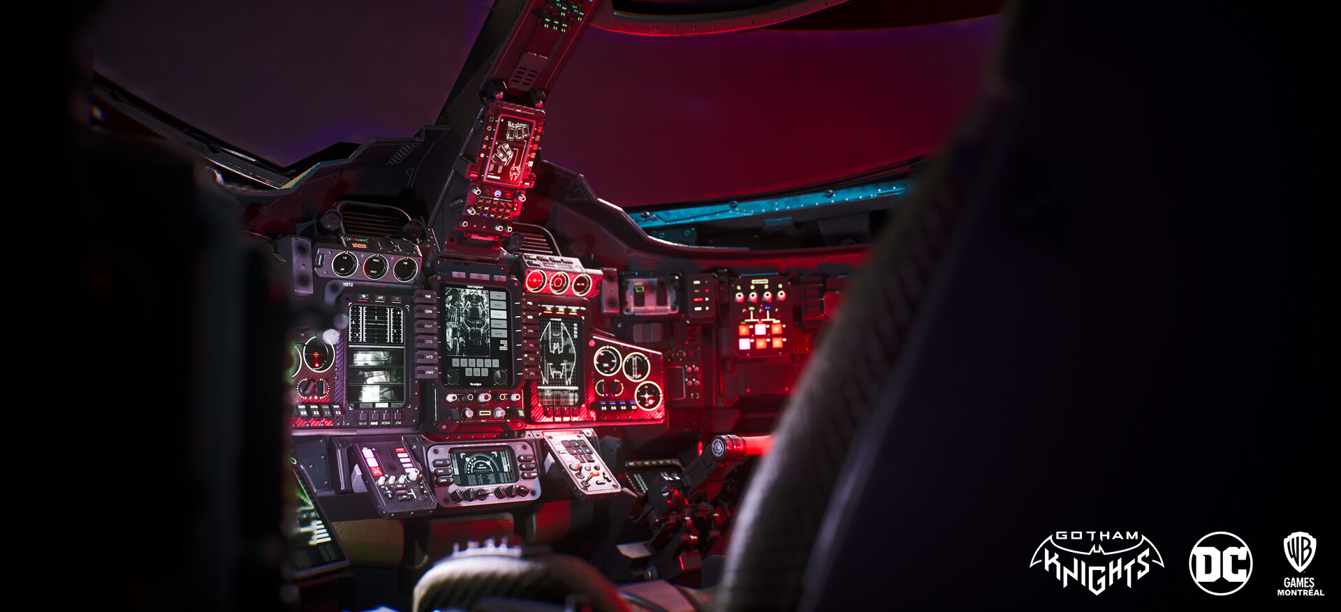 Sam Couture - Gotham Knights - Batwing Interior