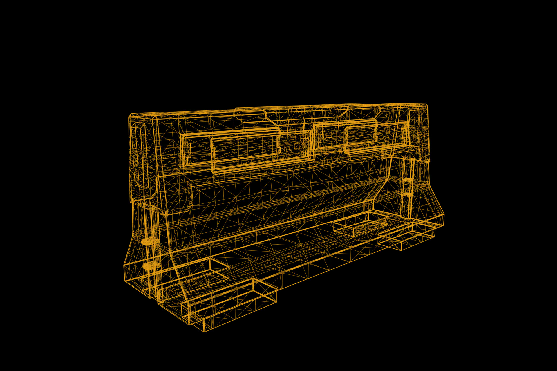 Collin Pence - UE5 Asset: Cyberpunk Barrier