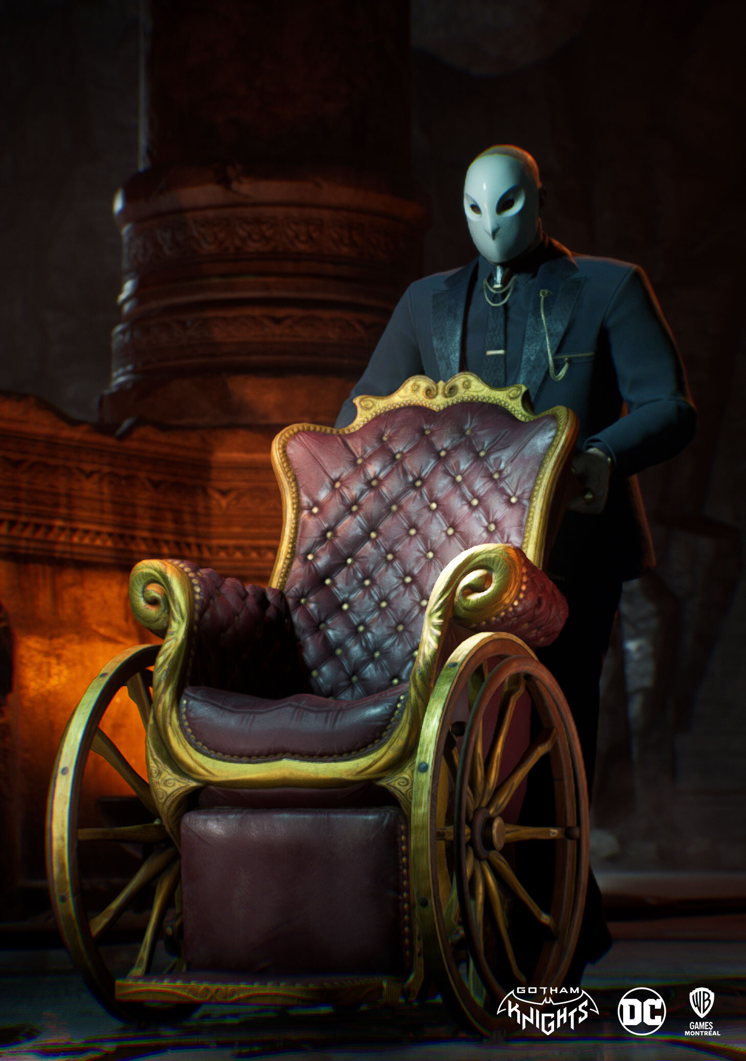 Sam Couture - Gotham Knights - Lady Cobblepot's Wheeled Throne