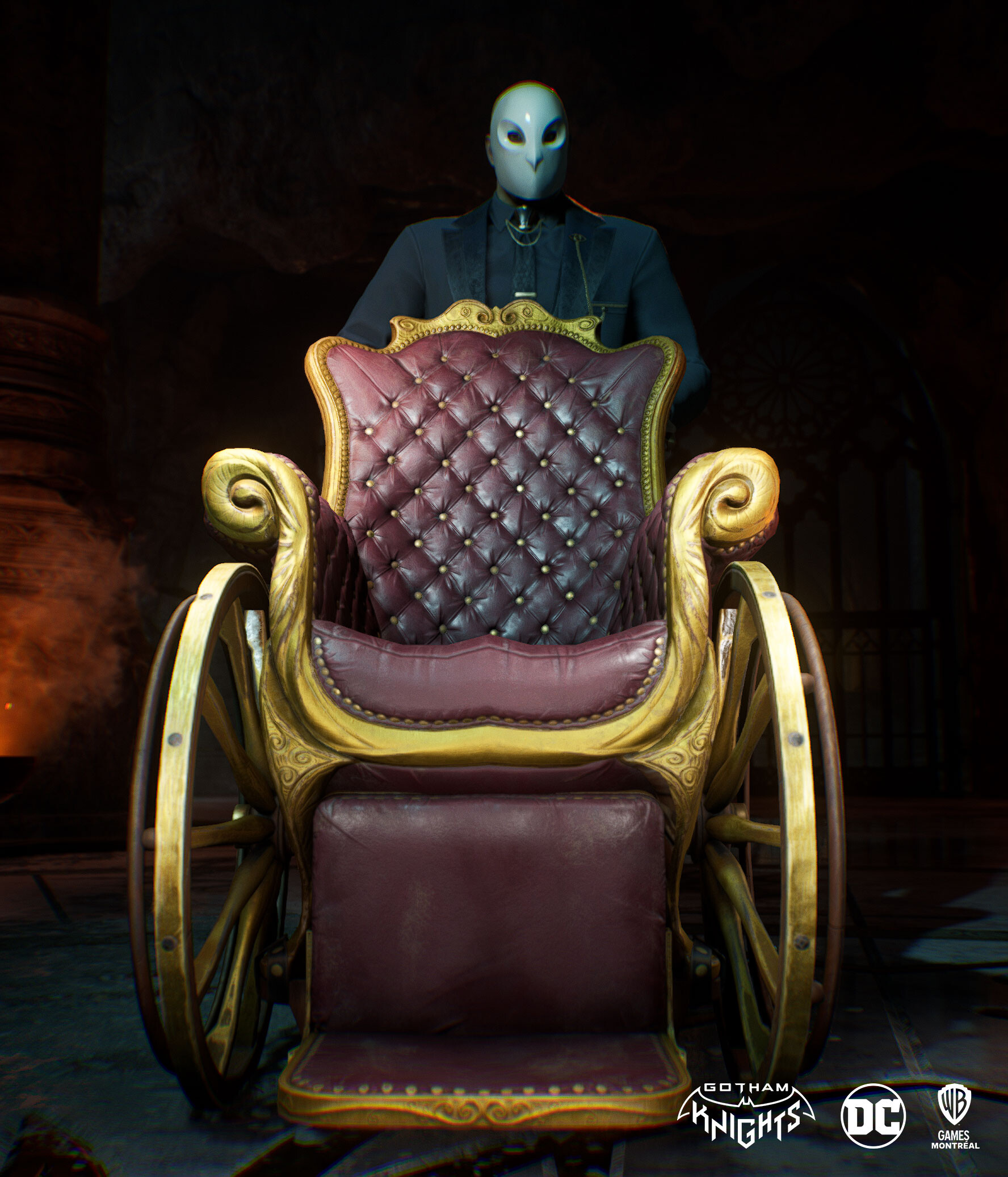 Sam Couture - Gotham Knights - Lady Cobblepot's Wheeled Throne