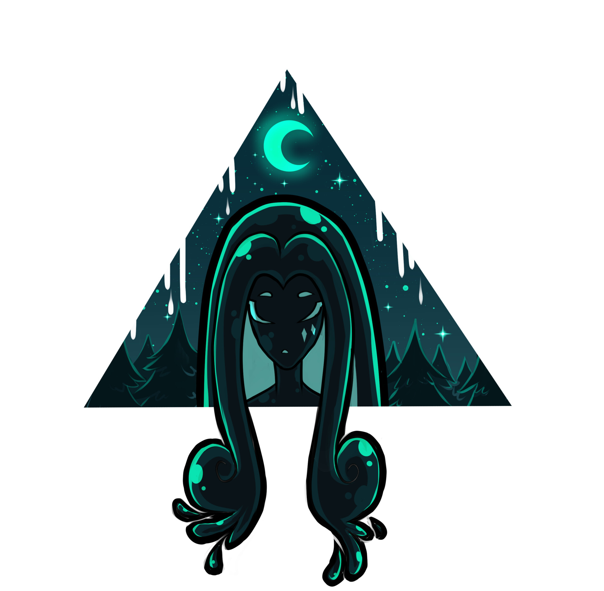 ArtStation - Green Moon