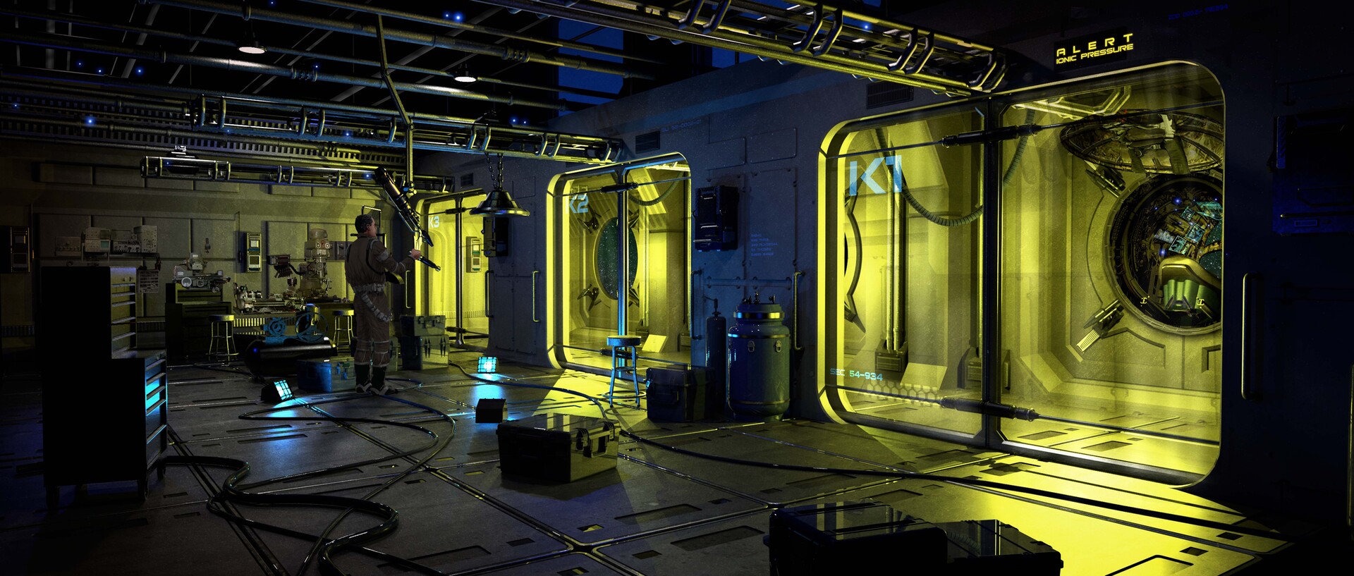 ArtStation - "Lost In Space" concept art