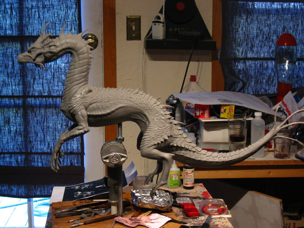 Peter König - "Enchanted" Dragon Maquette
