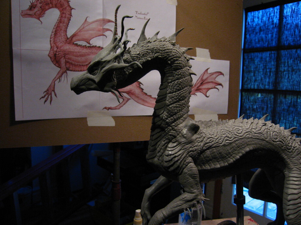 Peter König - "Enchanted" Dragon Maquette