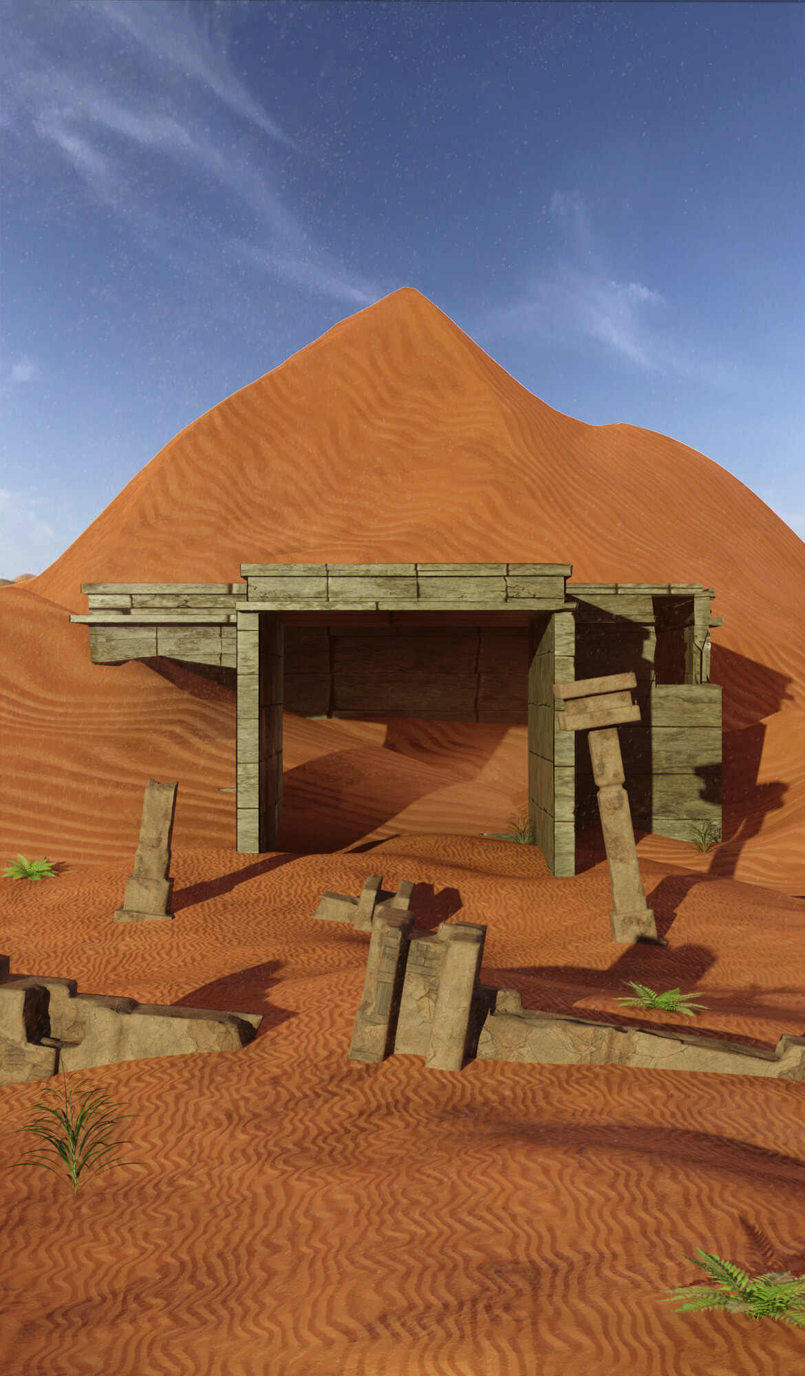 ArtStation - Sand Ruins