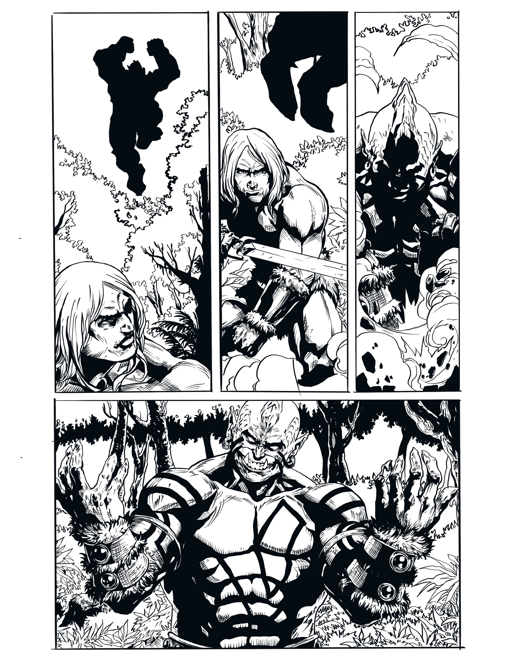 ArtStation - Inks practice