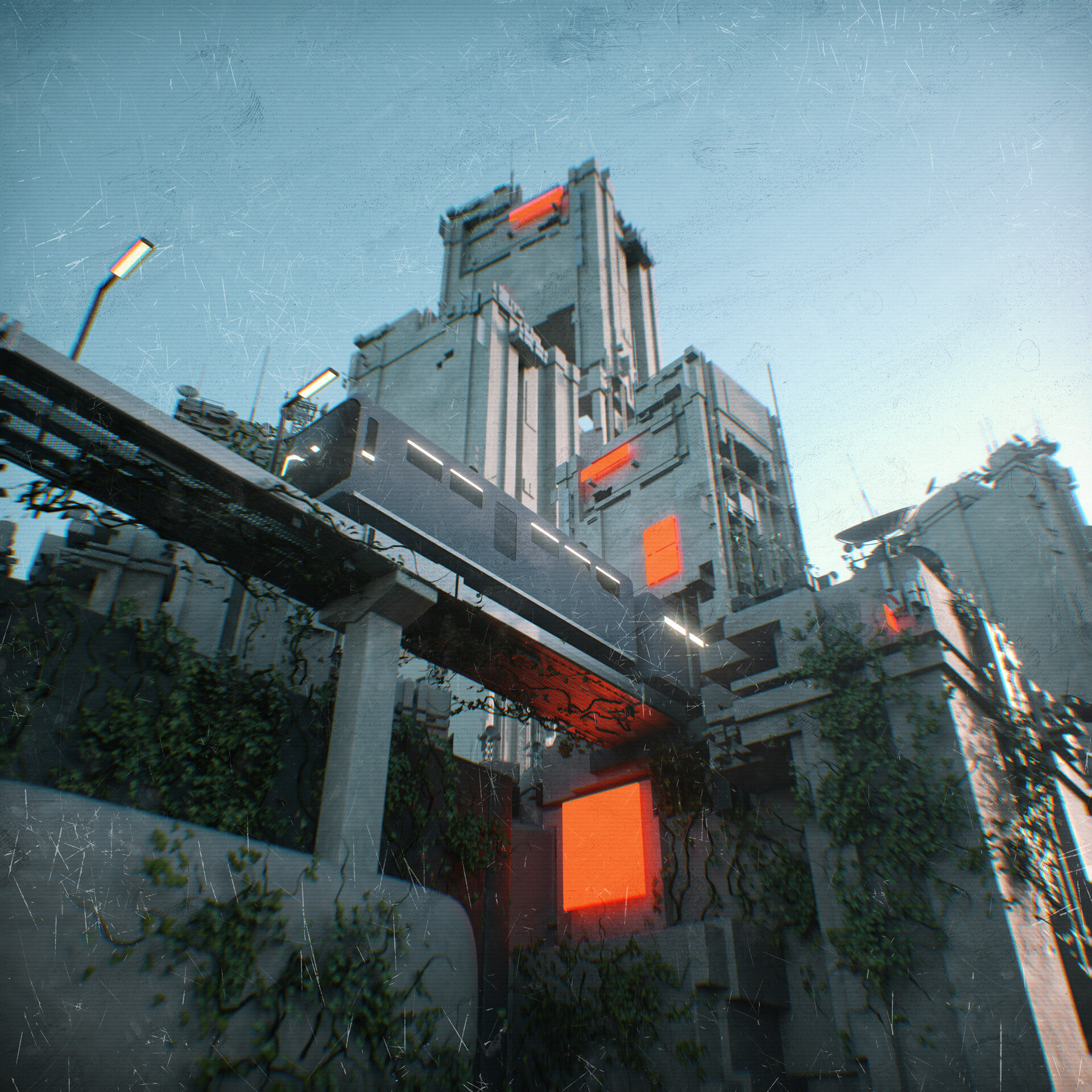 ArtStation - TOKYO 3 - Album Concept + Typography