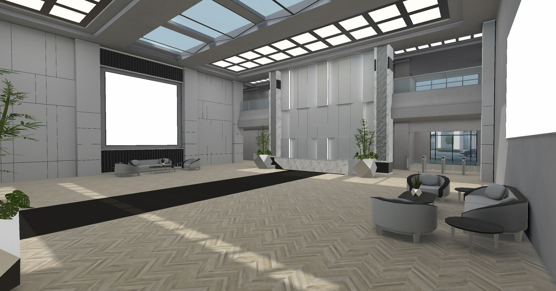 Sergio A. Soriano Montero - Corporate Lobby - Mobile VR