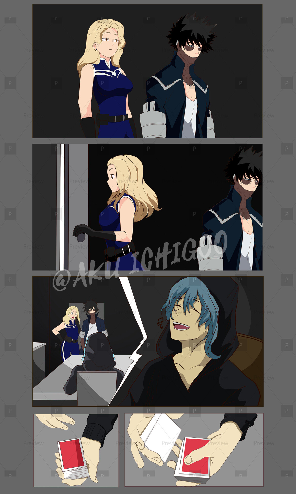 ArtStation - The Arya's MHA x Hiko Storyboarding!!