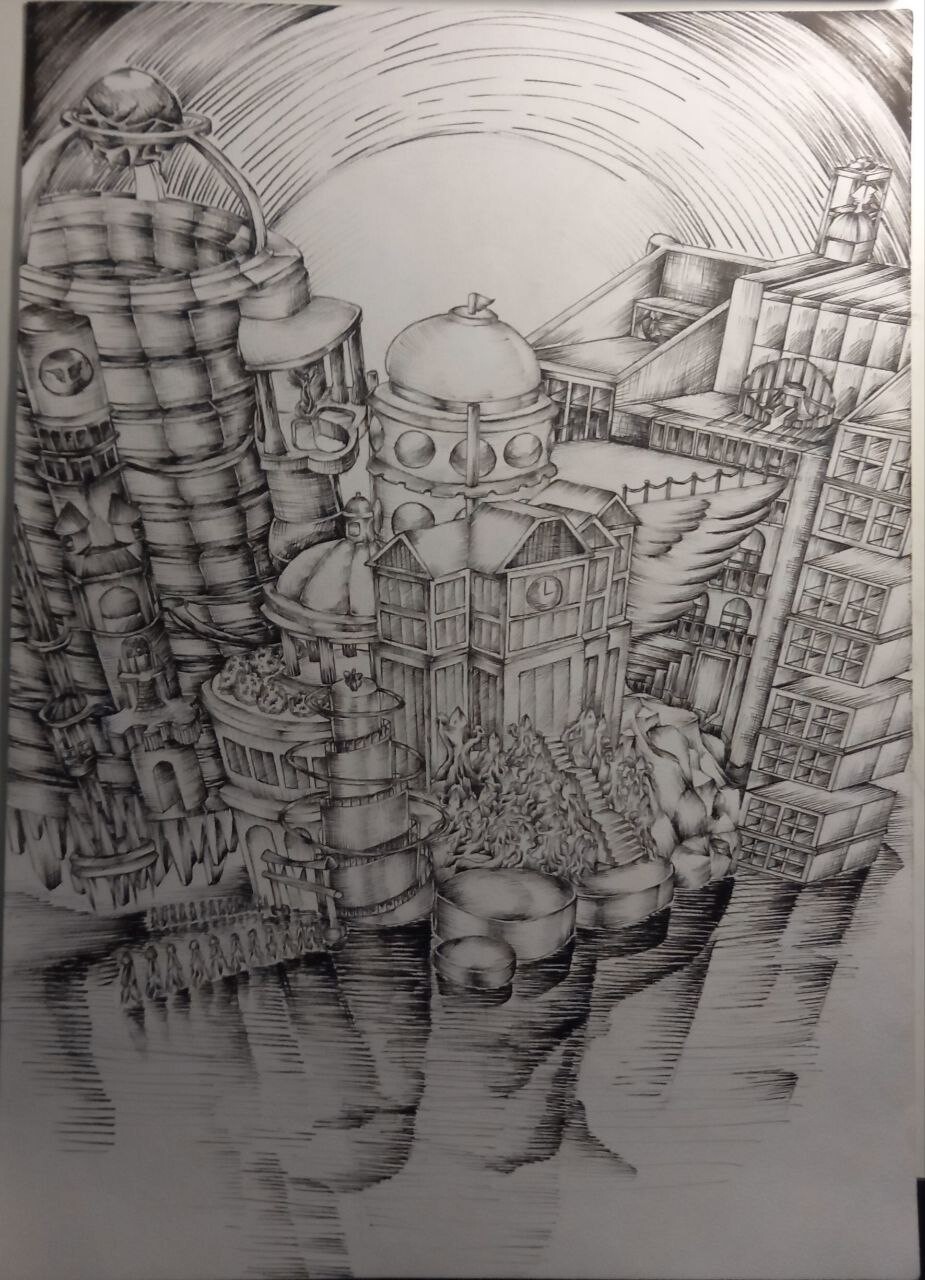 ArtStation - CA3 imaginary city