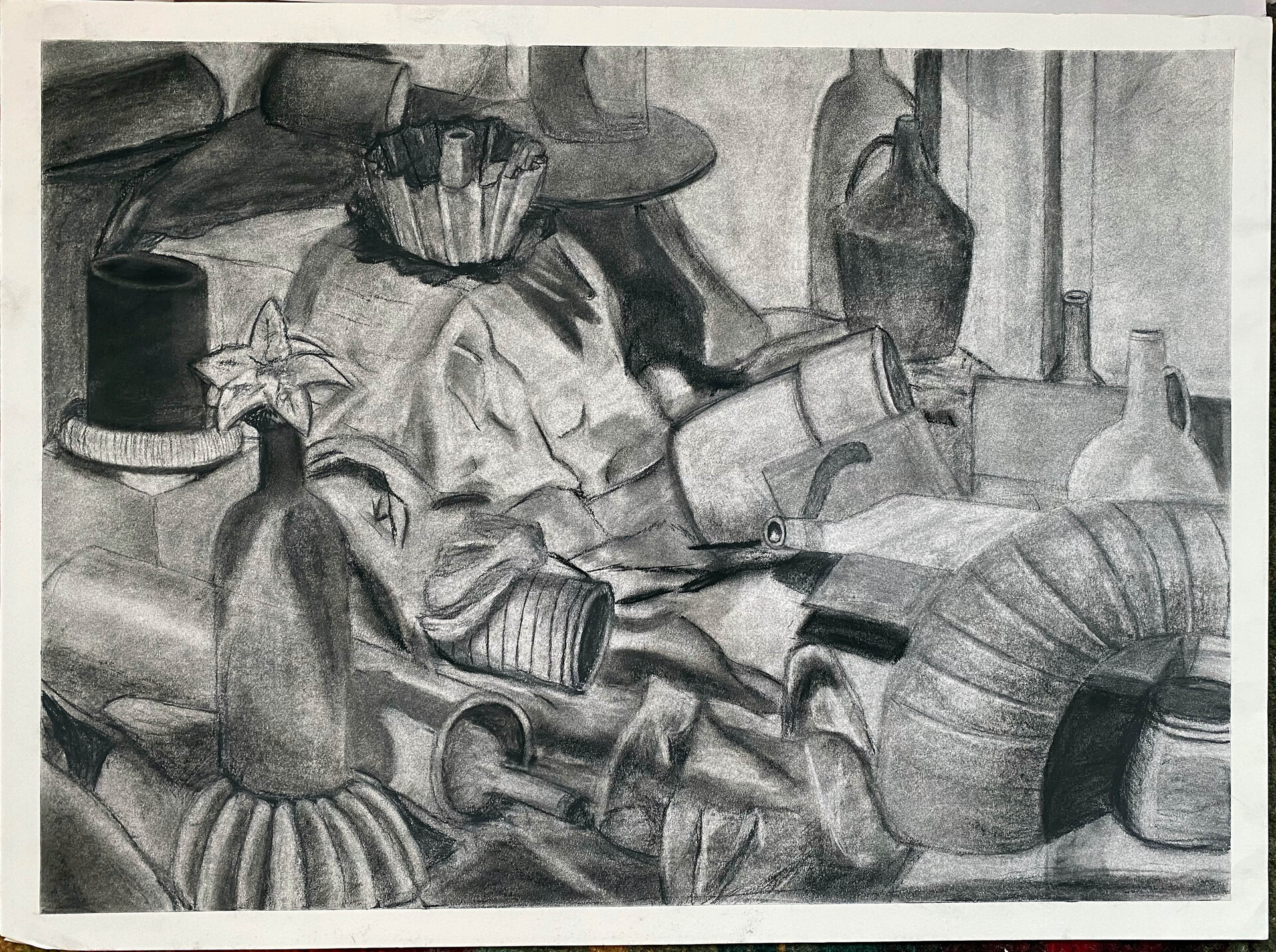 ArtStation - Still Life - Charcoal