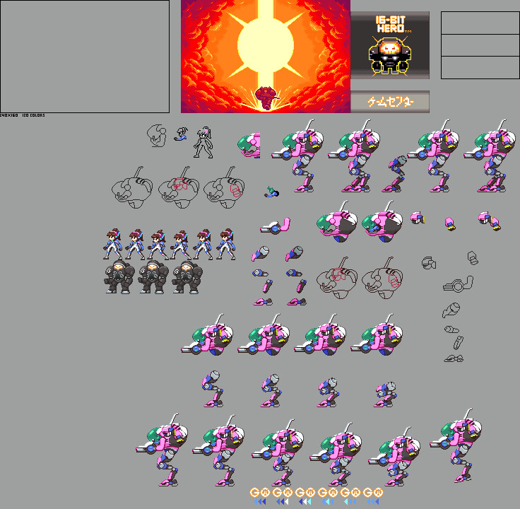 Mark Apilado - 16-bit Super Hero Overwatch 2 mockup