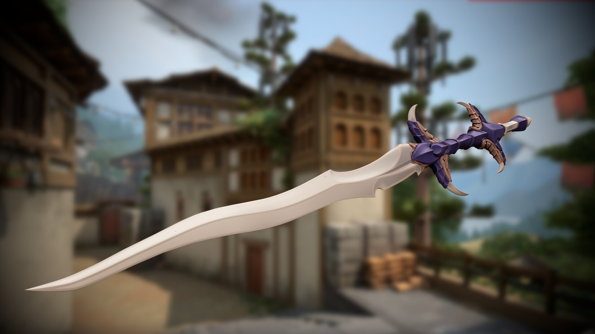 Justin Woods - Elderflame Sword - VALORANT fan art