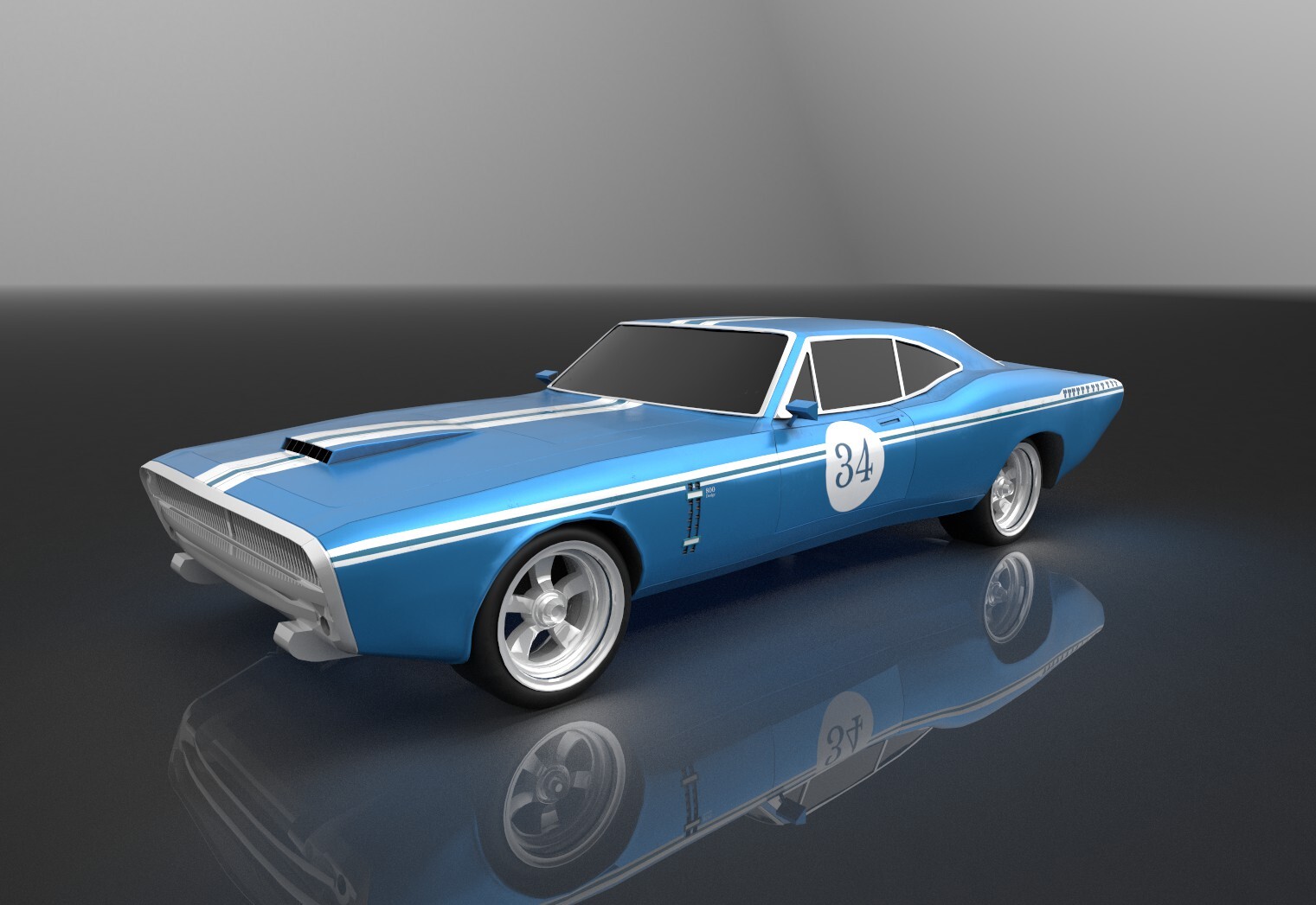 ArtStation - Dodge car