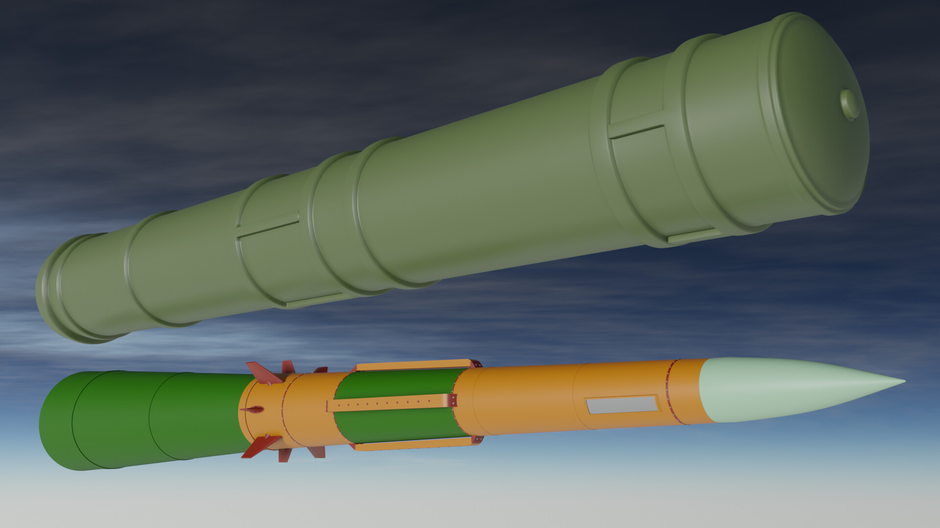 Macc KT - Low-poly Russian SAM Missiles Pack Vol.1