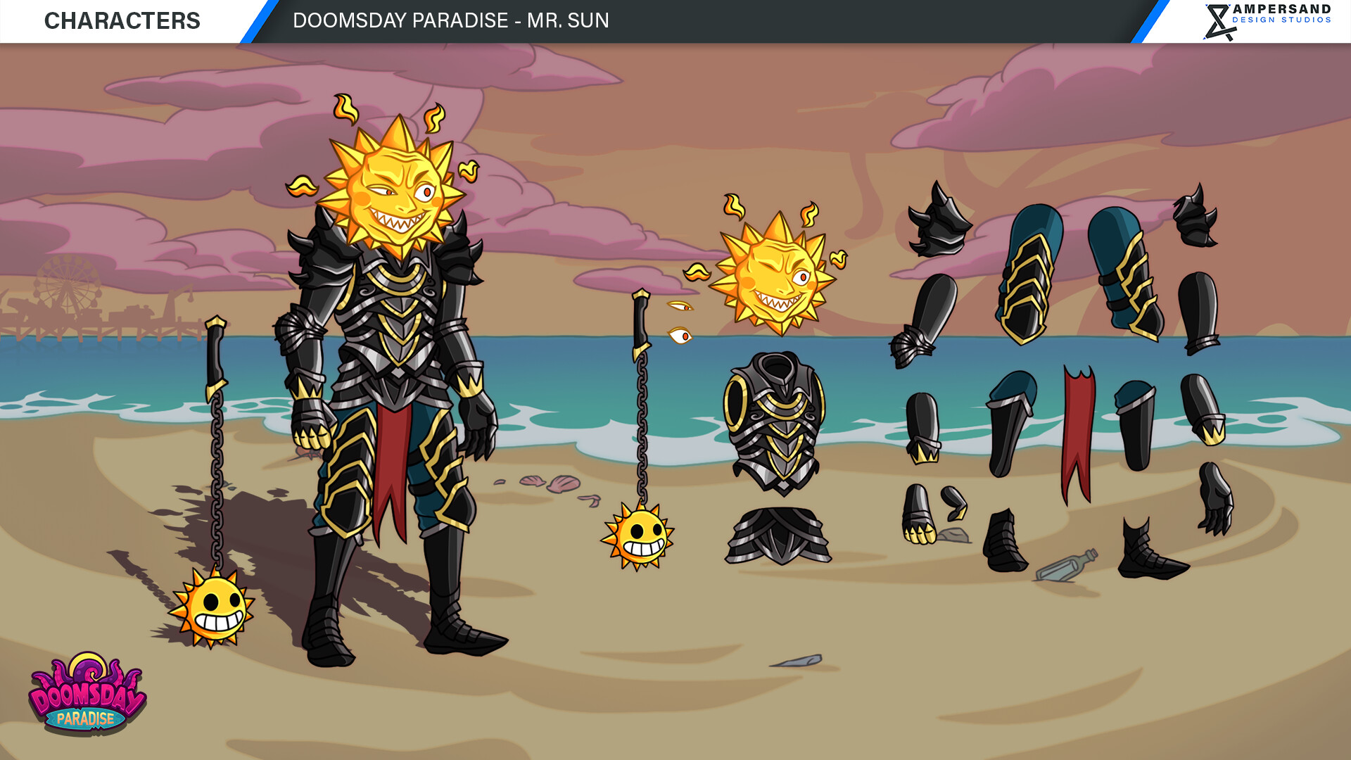 Ampersand Game Studios - Doomsday Paradise - Characters