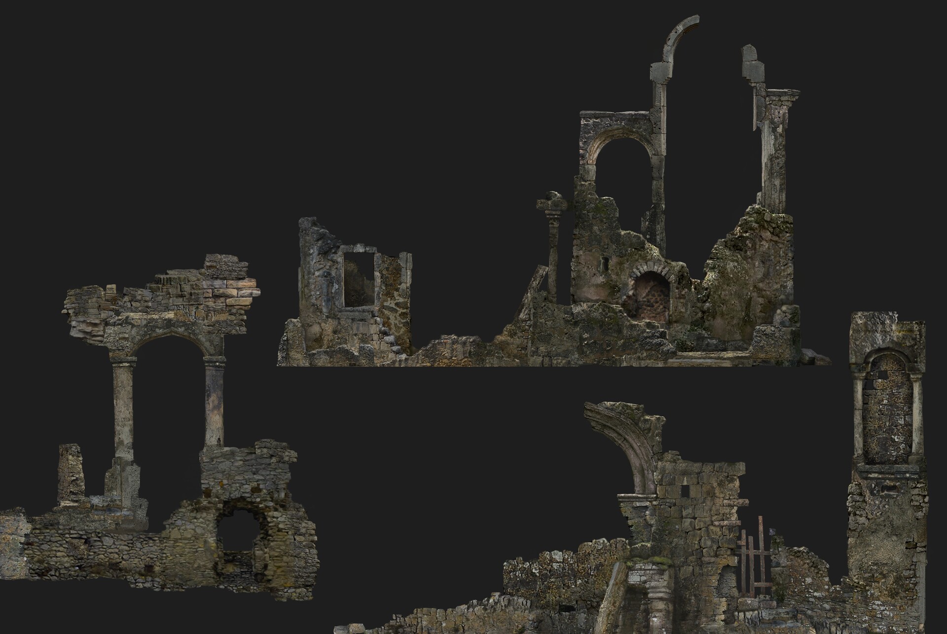 ArtStation - 2D ruins