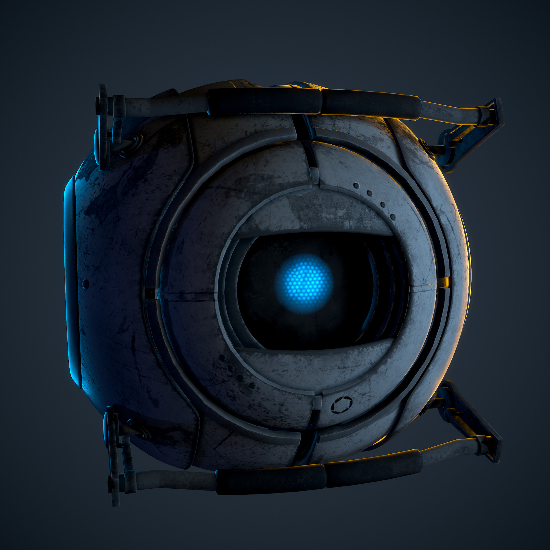 ArtStation - Wheatley from Protal 2