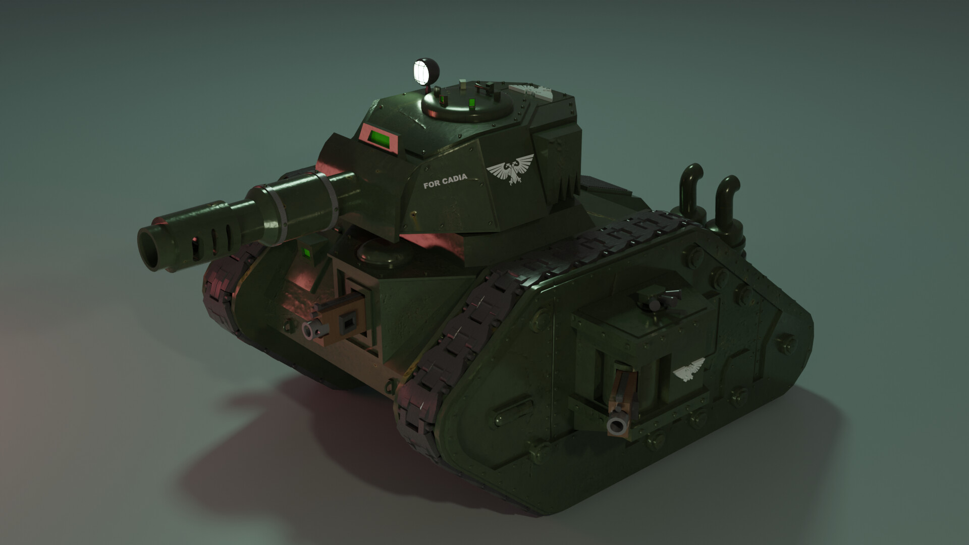 ArtStation - Leman Russ Battle Tanks. Imperium of Man