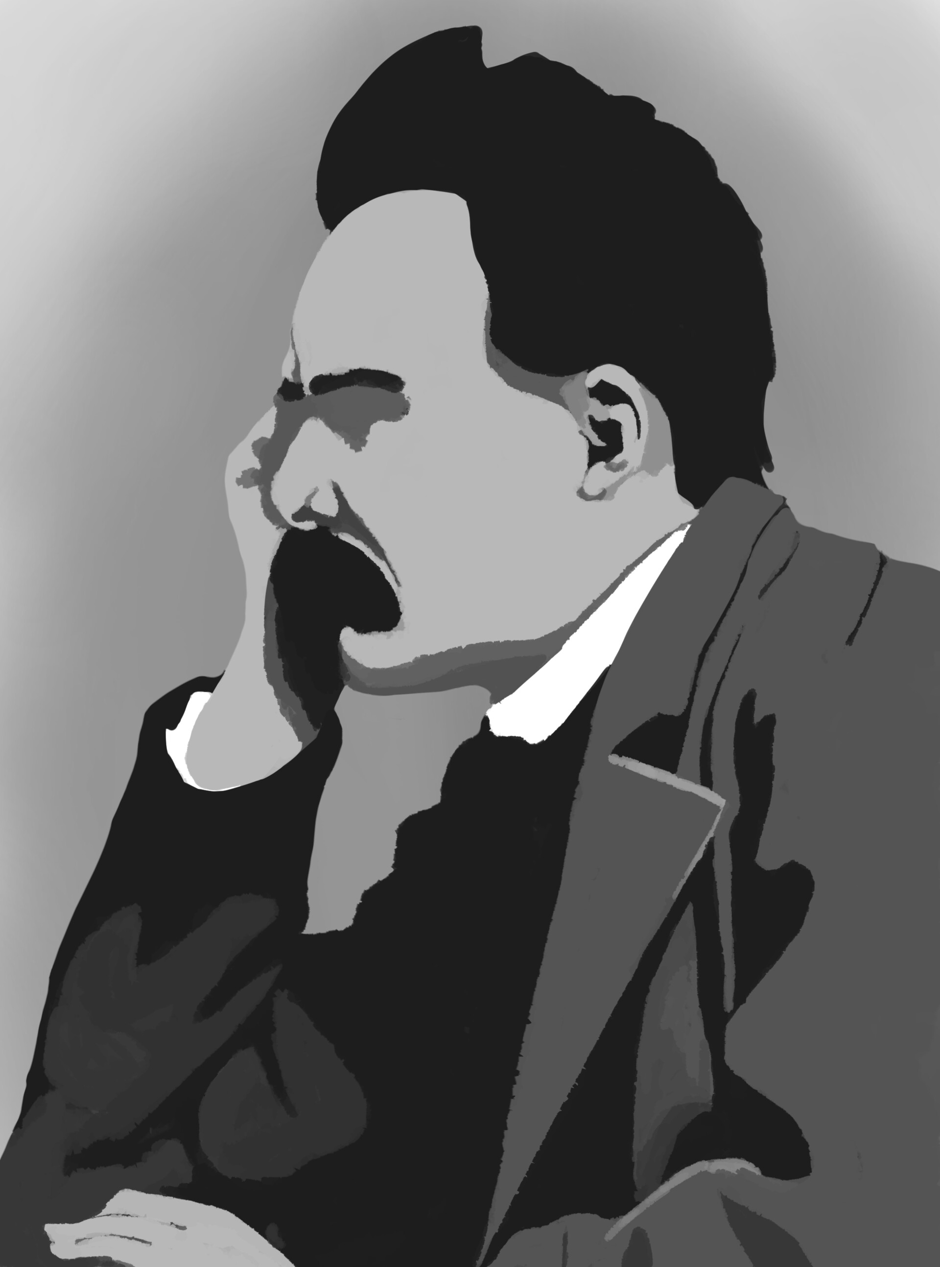 ArtStation - Friedrich Nietzche
